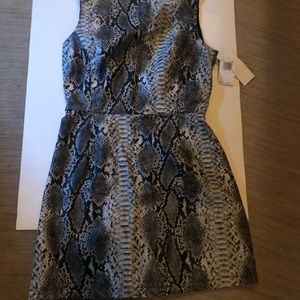 French Connection | Dresses | French Connection Faux Snakeskin Leather ...